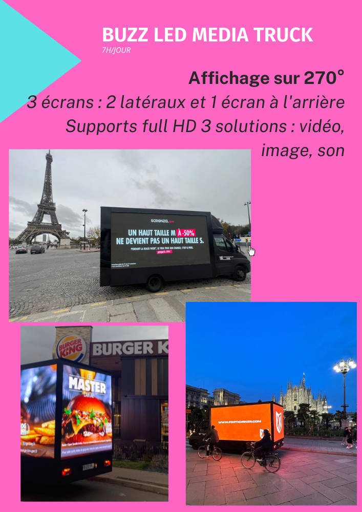 Camion LEd – Buzzmag